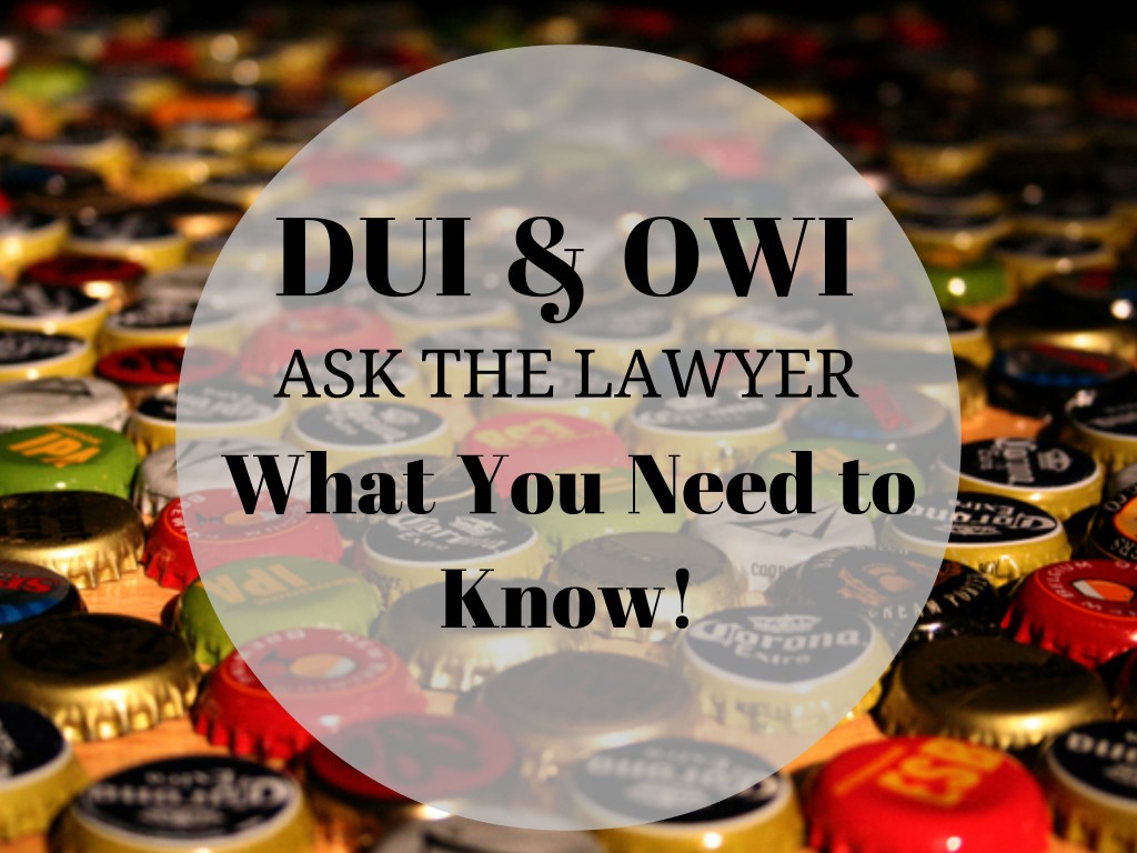 Michigan DUI and OWI What You Need to Know - Firm News